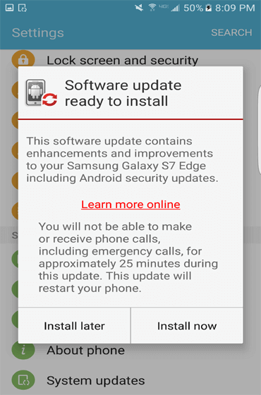 OTA Atualizar Android (guia detalhado)